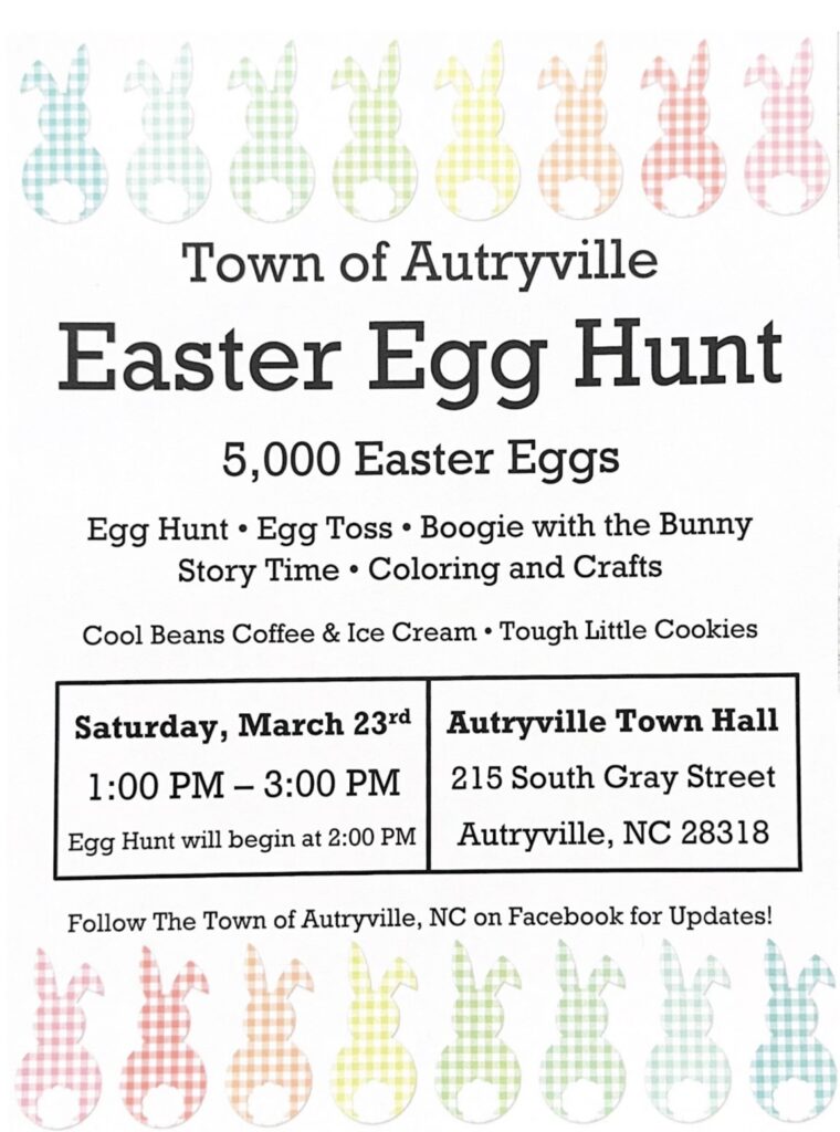 Town of Autryville EASTER EGG HUNT | Visit Sampson NC : Visit Sampson NC